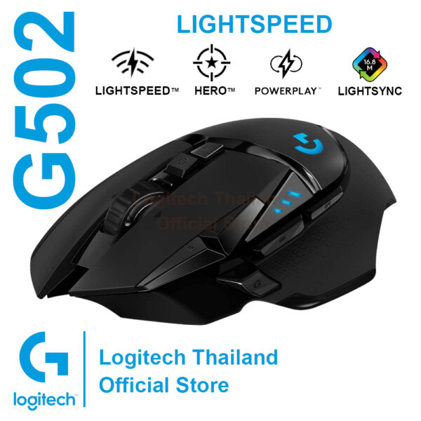 Logitech G502 Lightspeed Wireless Gaming Mouse เม้าส์สำหรับเล่นเกมส์ ...