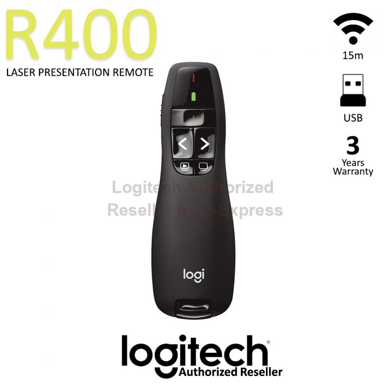 Logitech Spotlight Wireless Presenter Laser Pointer – Slate (สีเทา ...