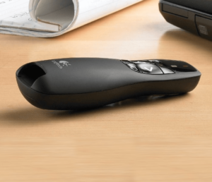 Logitech R400 Wireless Presenter Laser Pointer – Black (สีดำ) ประกัน ...