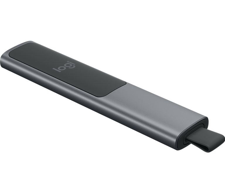 Logitech Spotlight Wireless Presenter Laser Pointer – Slate (สีเทา ...